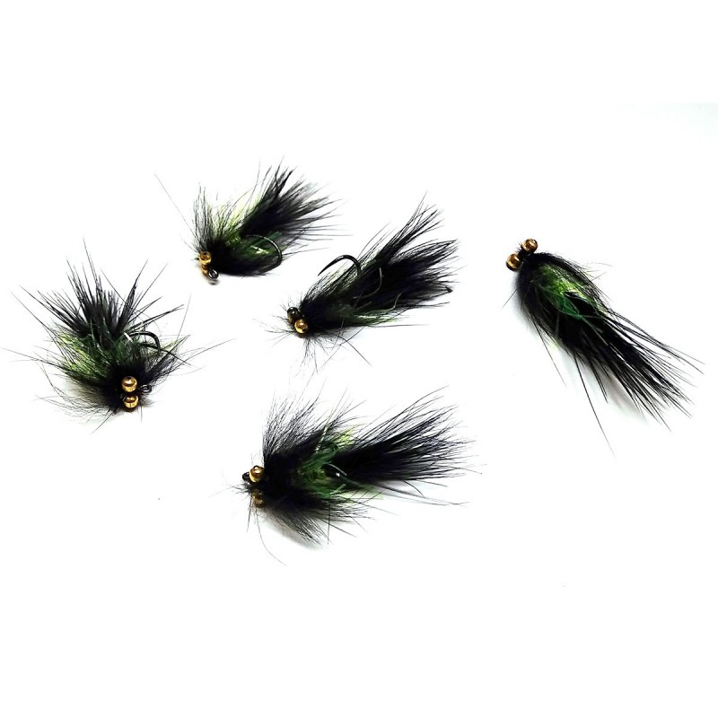 CT02- Black Fly Rabbit Streamer , compra online
